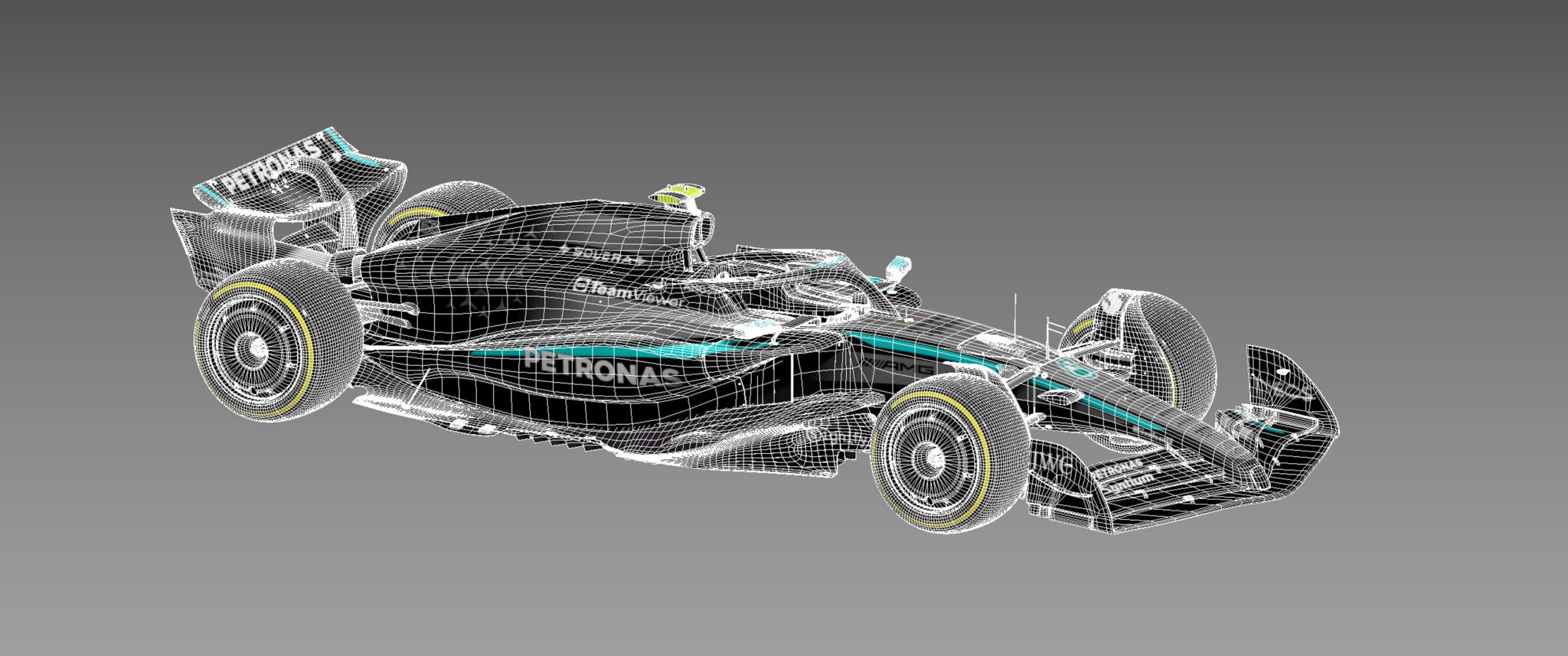 F1 2025 Mercedes W16 Formula 1 Race Car 3D model – Assetto Corsa Mods
